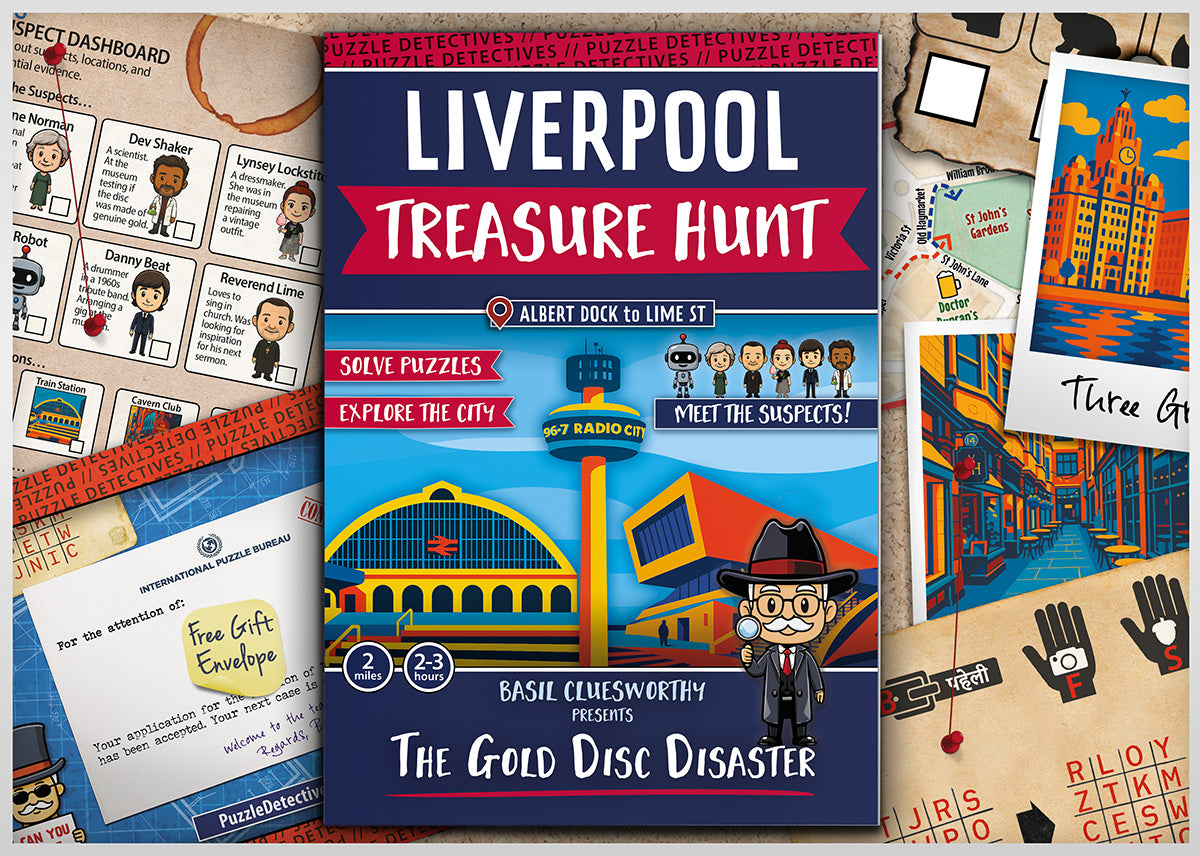 The Gold Disc Disaster – Puzzle Detectives